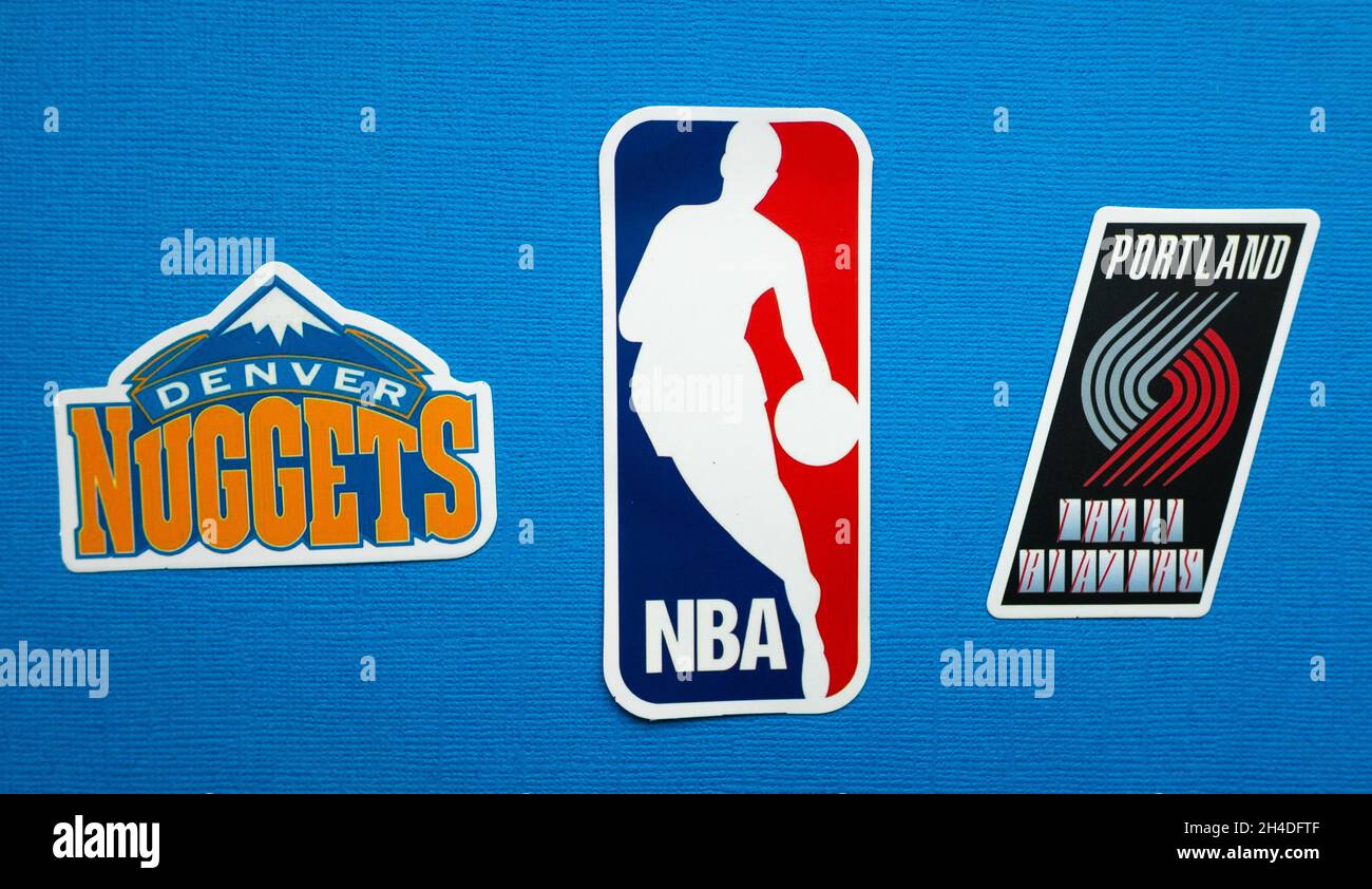 Blazers logo hi-res stock photography and images - Alamy