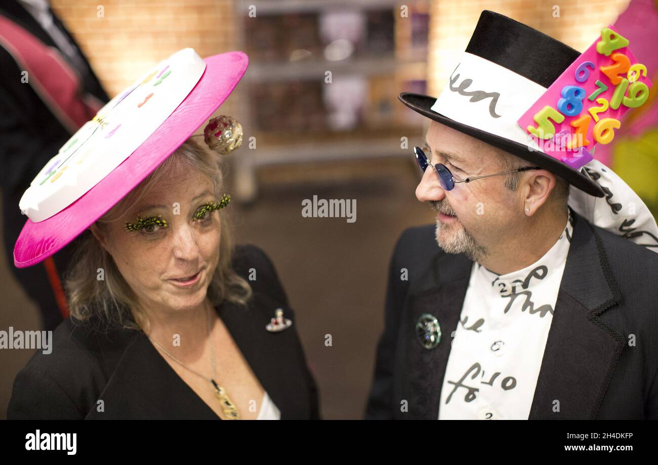 Attendees arrive at the Andrew Logan's Alternative Miss World 2014 at ...