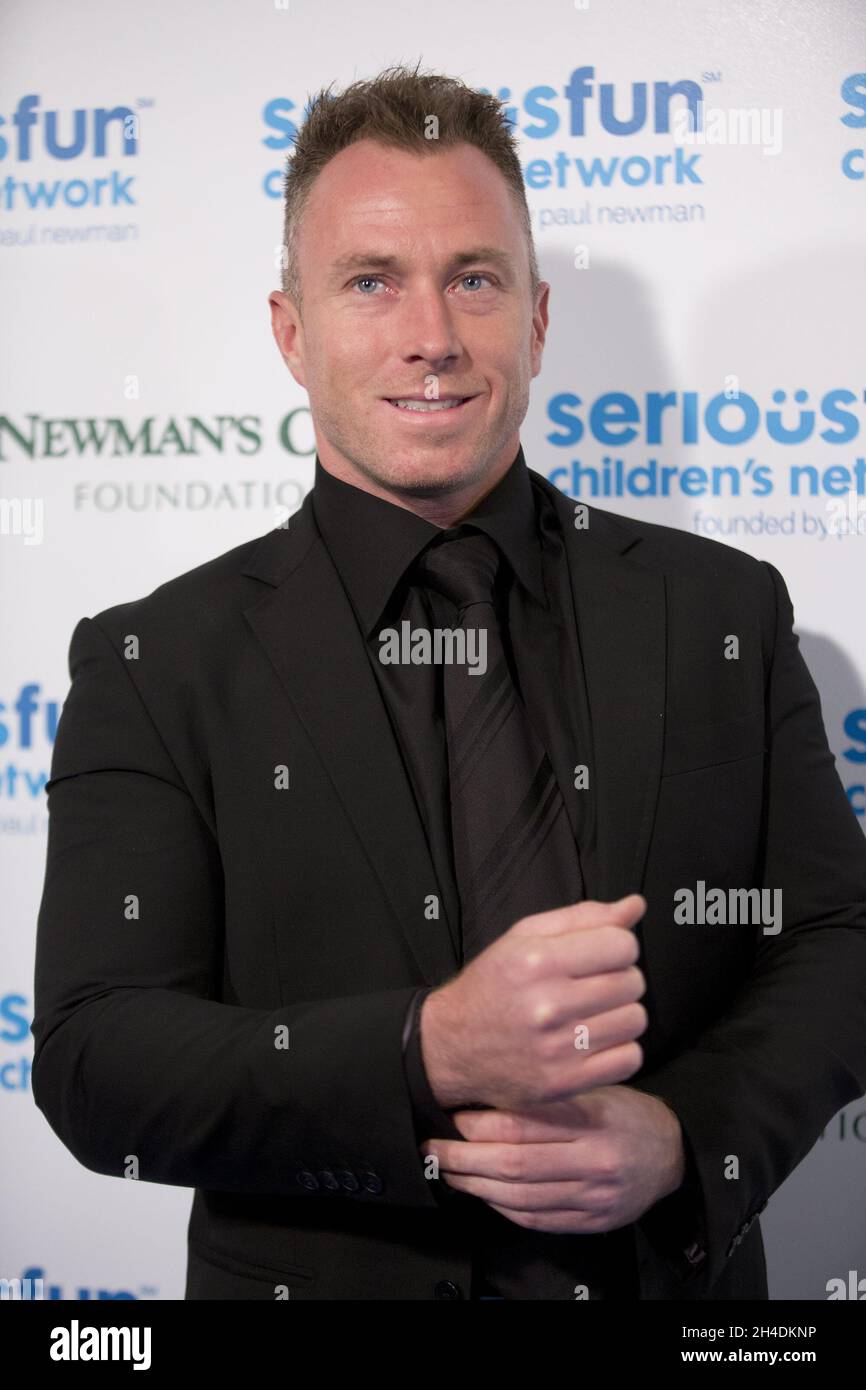 Professional dancer James Jordan attends the Serious Fun Children's ...