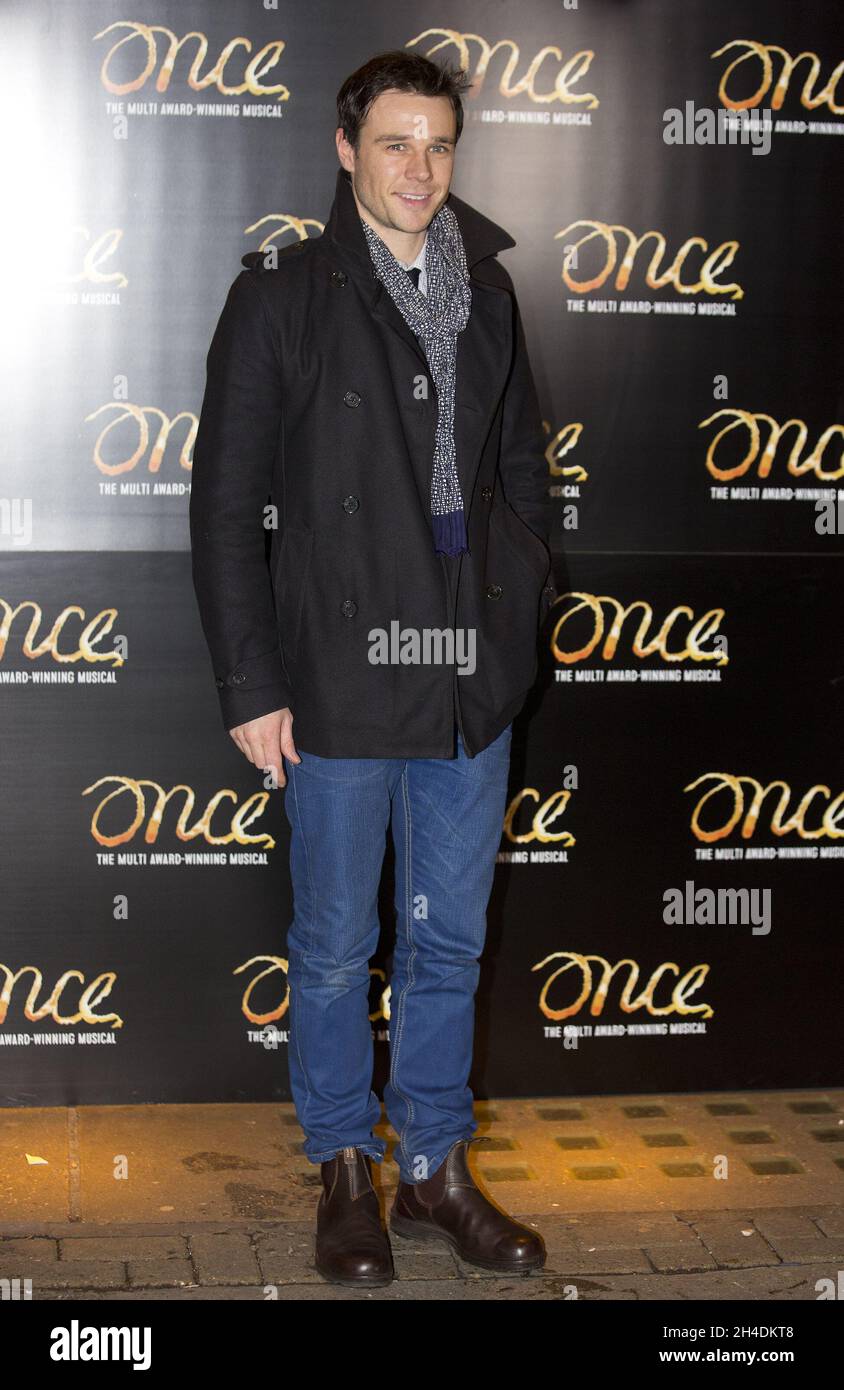 Actor Rupert Evans attends the opening night of Ronan Keating joining ...