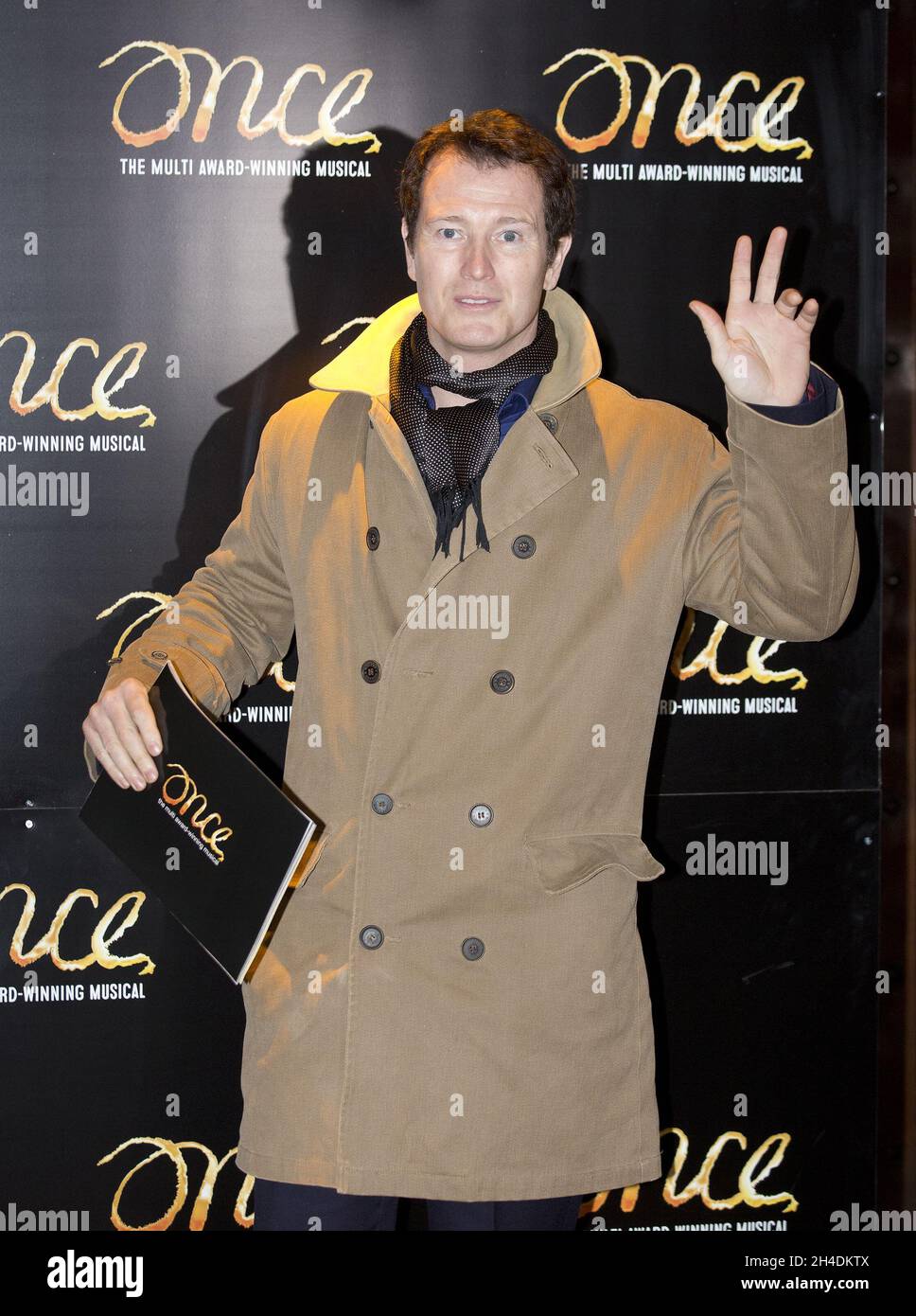Actor Nick Moran attends the opening night of Ronan Keating joining the ...
