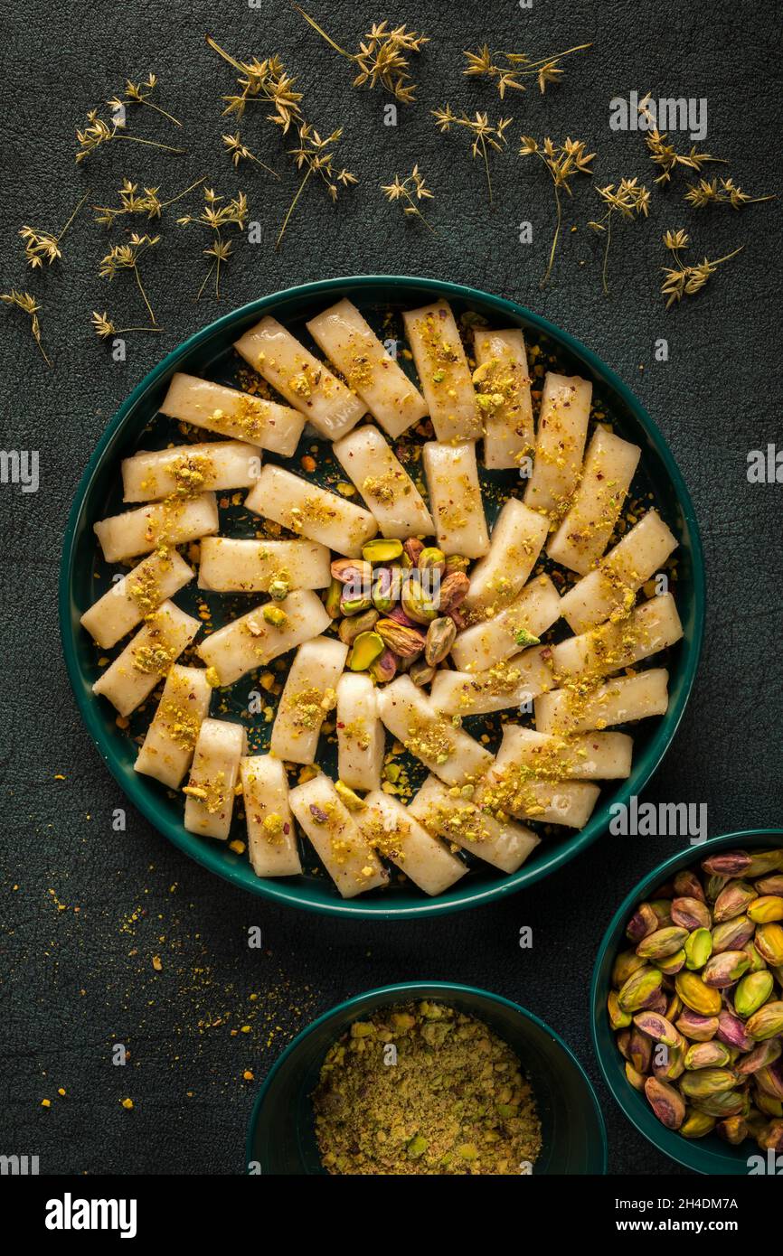 The soft and smooth sweet cheese offers an incomparable taste Stock ...