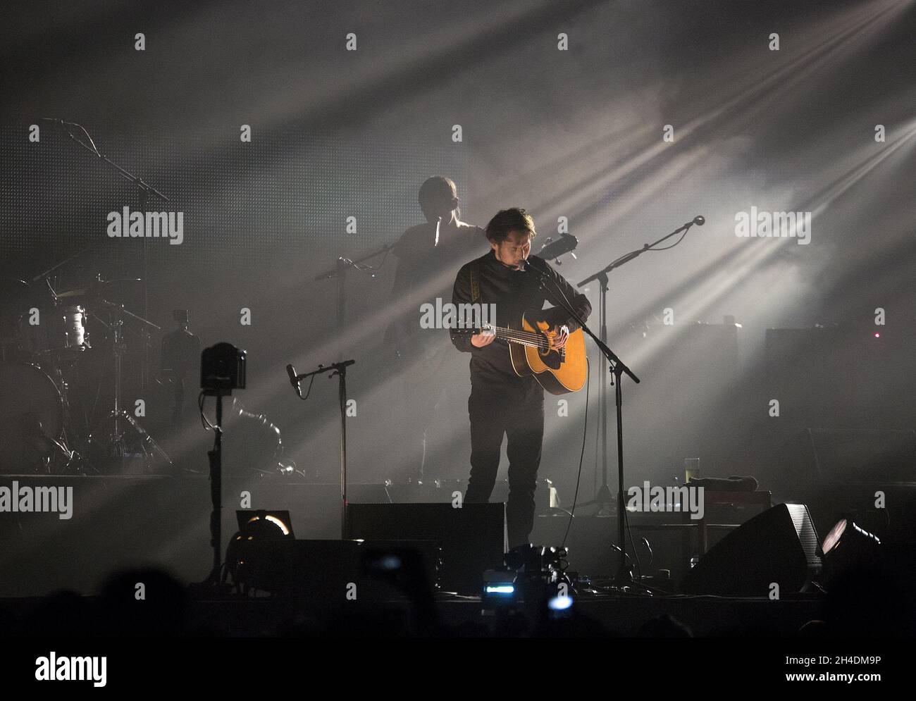 British singer-songwriter Ben Howard plays in the second of three sell ...