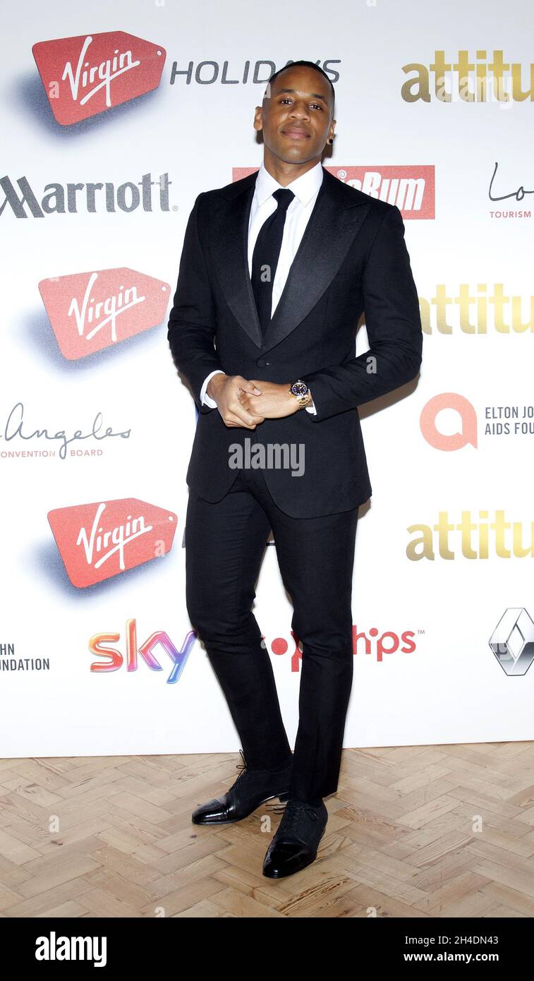 Reggie Yates attends the Attitude Awards 2015 at Banqueting House ...