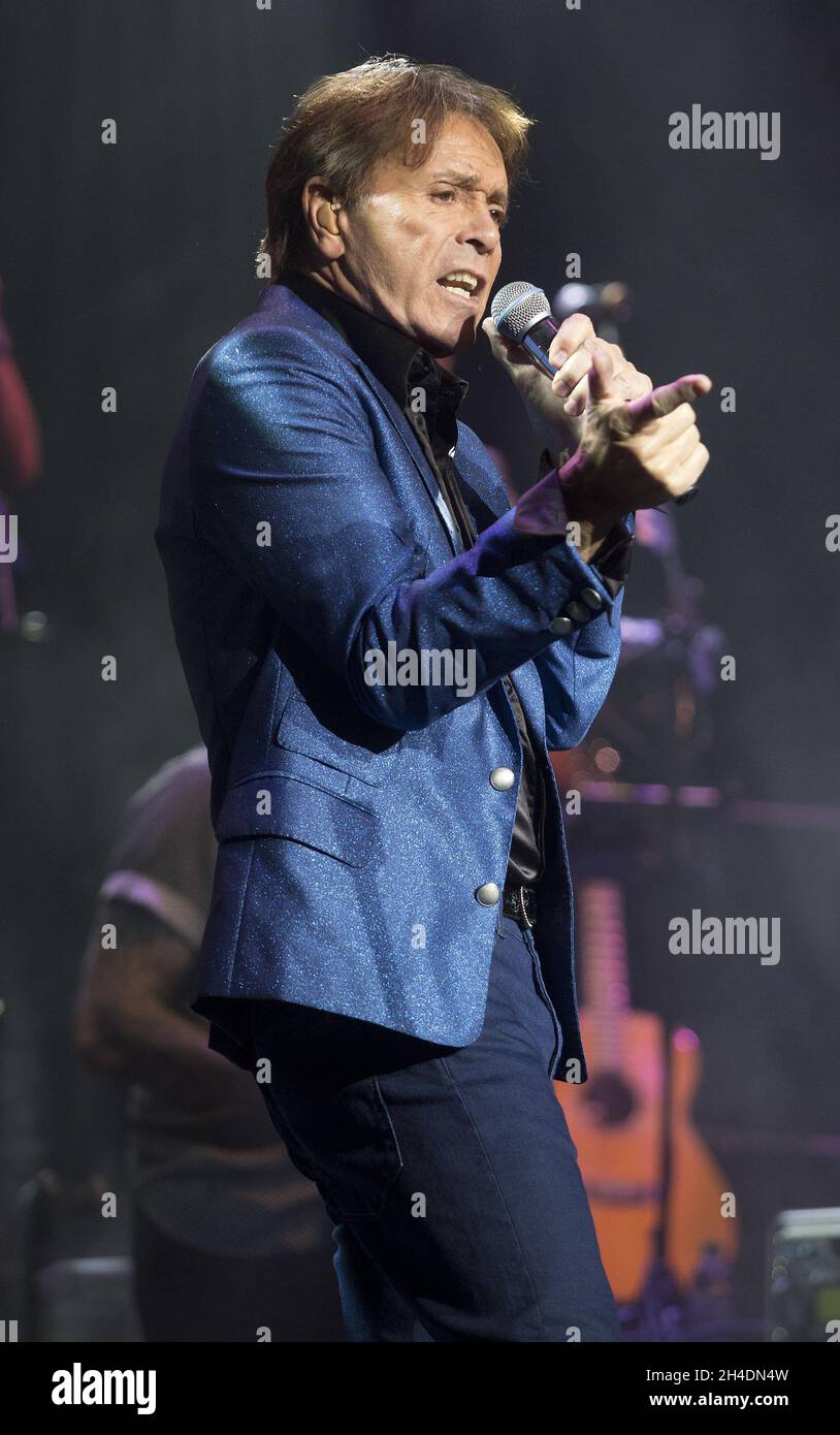 Sir Cliff Richard performs in concert at the Royal Albert Hall in ...