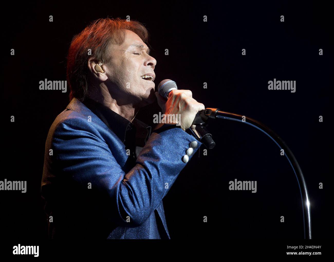 Sir Cliff Richard performs in concert at the Royal Albert Hall in ...