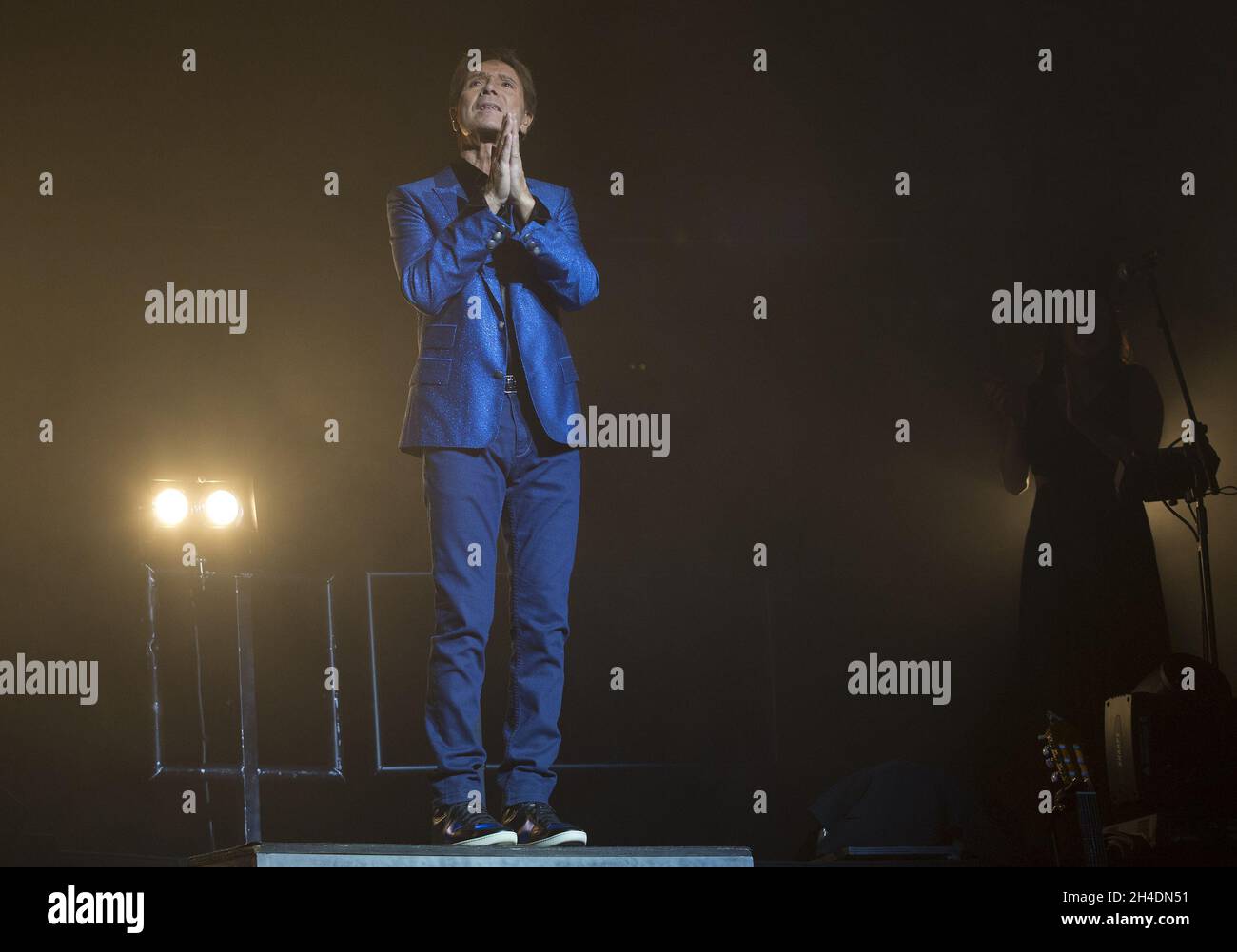 Sir Cliff Richard performs in concert at the Royal Albert Hall in ...