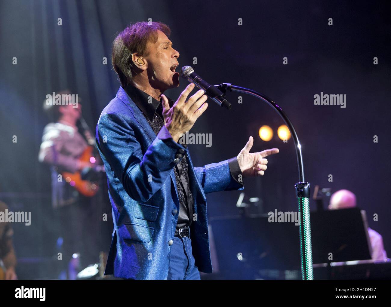 Sir Cliff Richard performs in concert at the Royal Albert Hall in ...