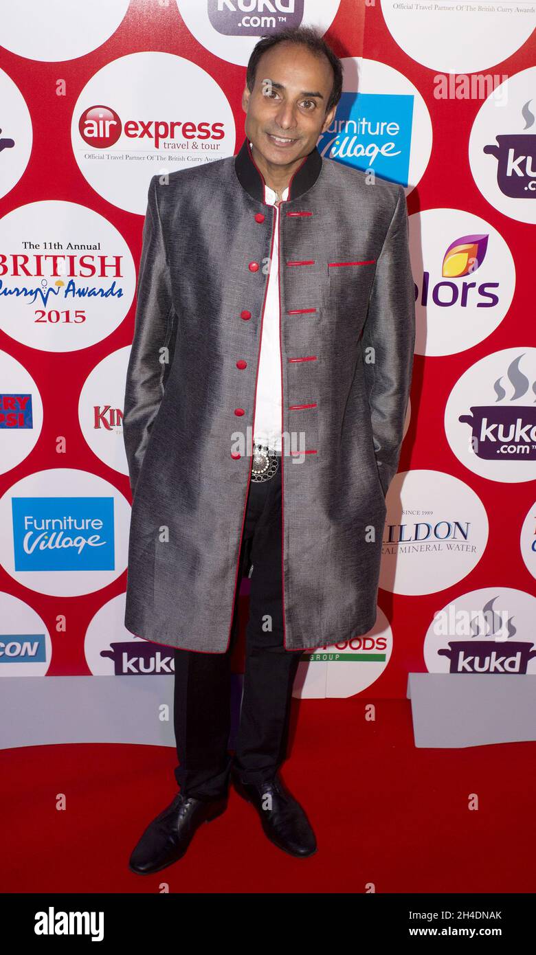 Reza Mahammad attending the 11th Annual British Curry Awards at ...