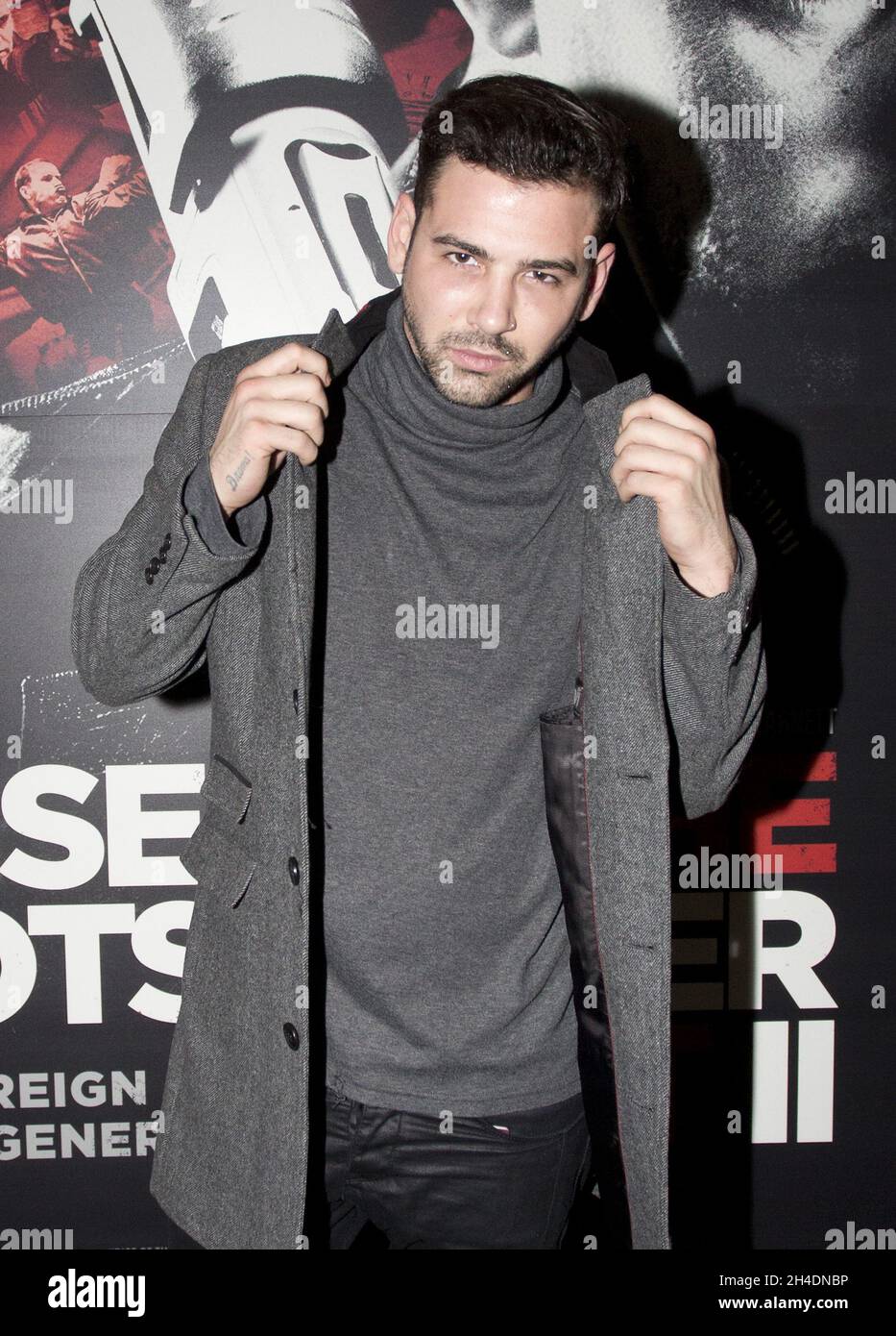 Model and DJ Jay Camilleri attending the world premiere Rise of the ...