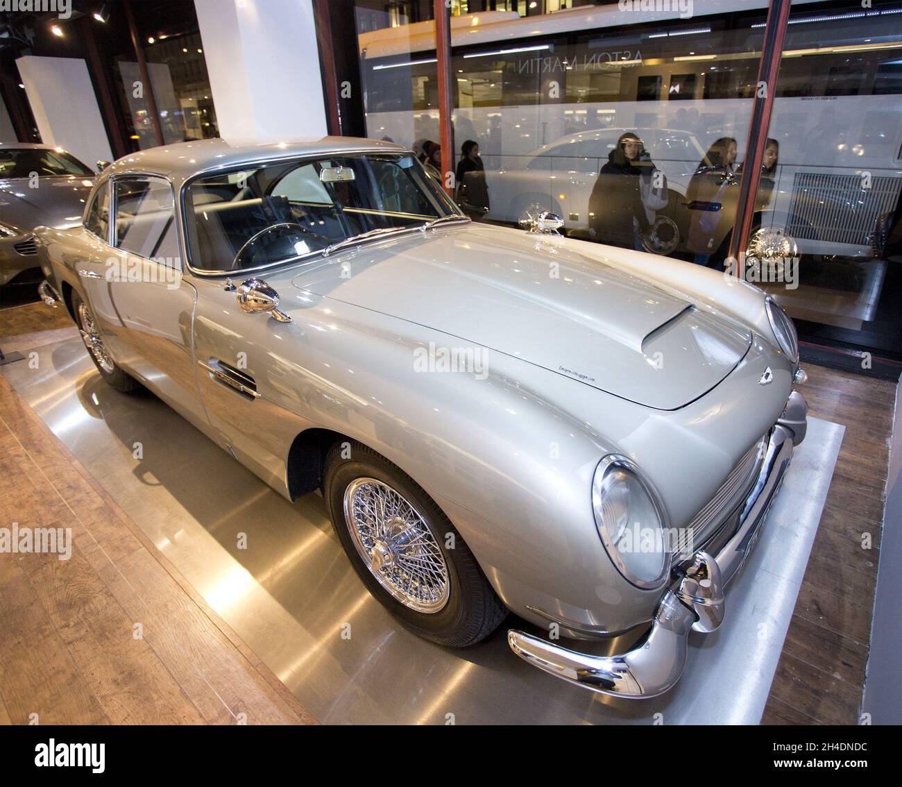Aston Martin Silver Birch DB5, which was featured on James Bond's ...