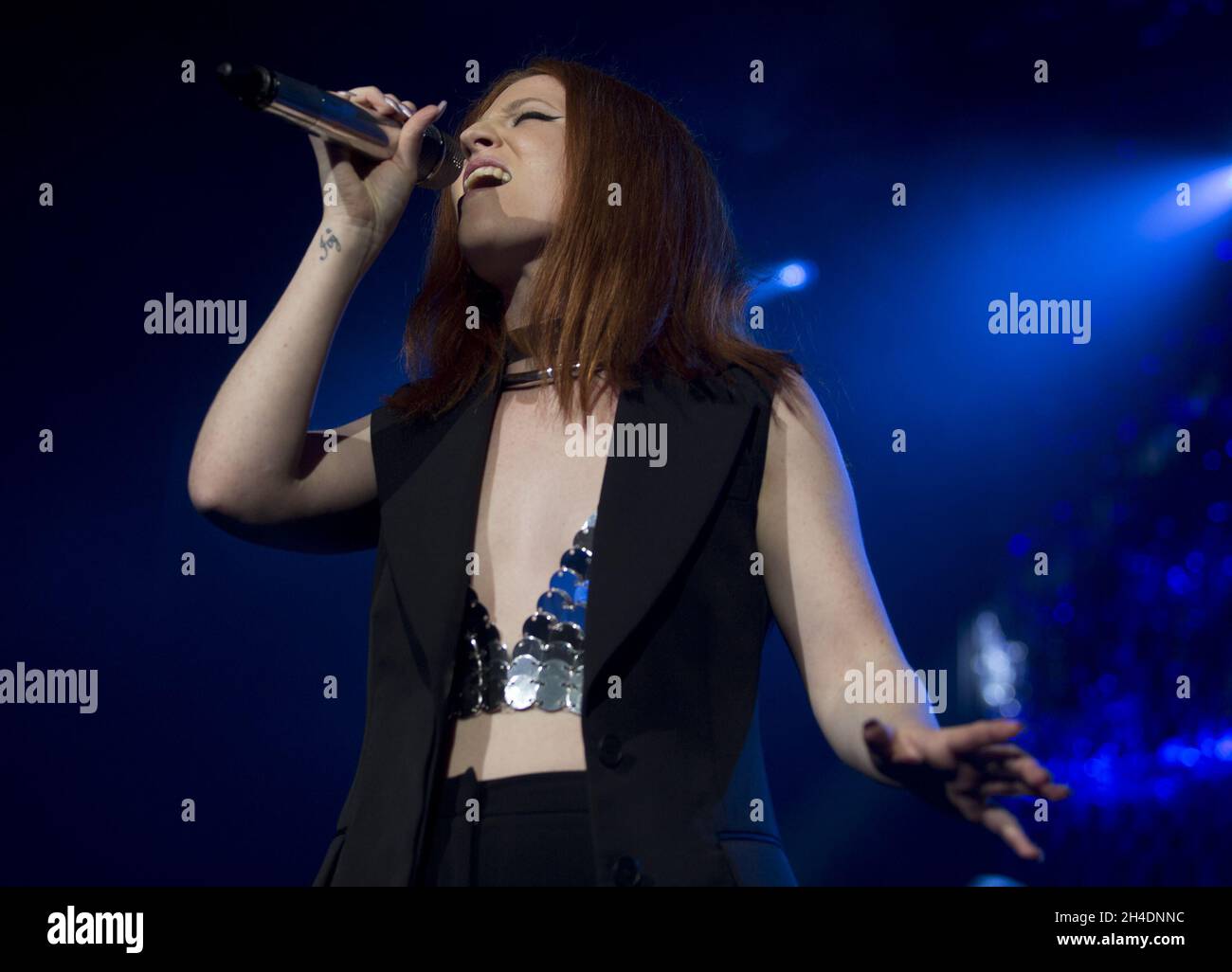 British singer song-writer Jess Glynne performs at the 02 Academy ...