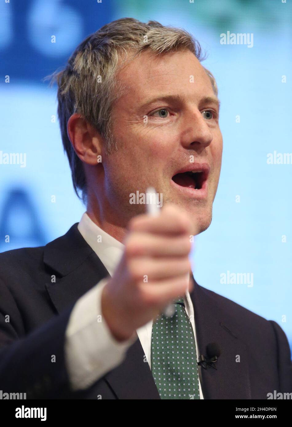 Conservative Party candidate Zac Goldsmith attends in a hustings hosted ...