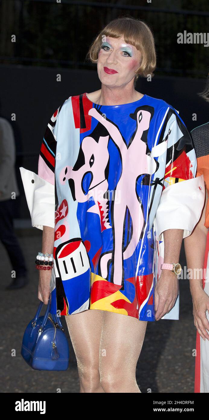 Grayson Perry attends the new Tate Modern opening party on June 16 ...