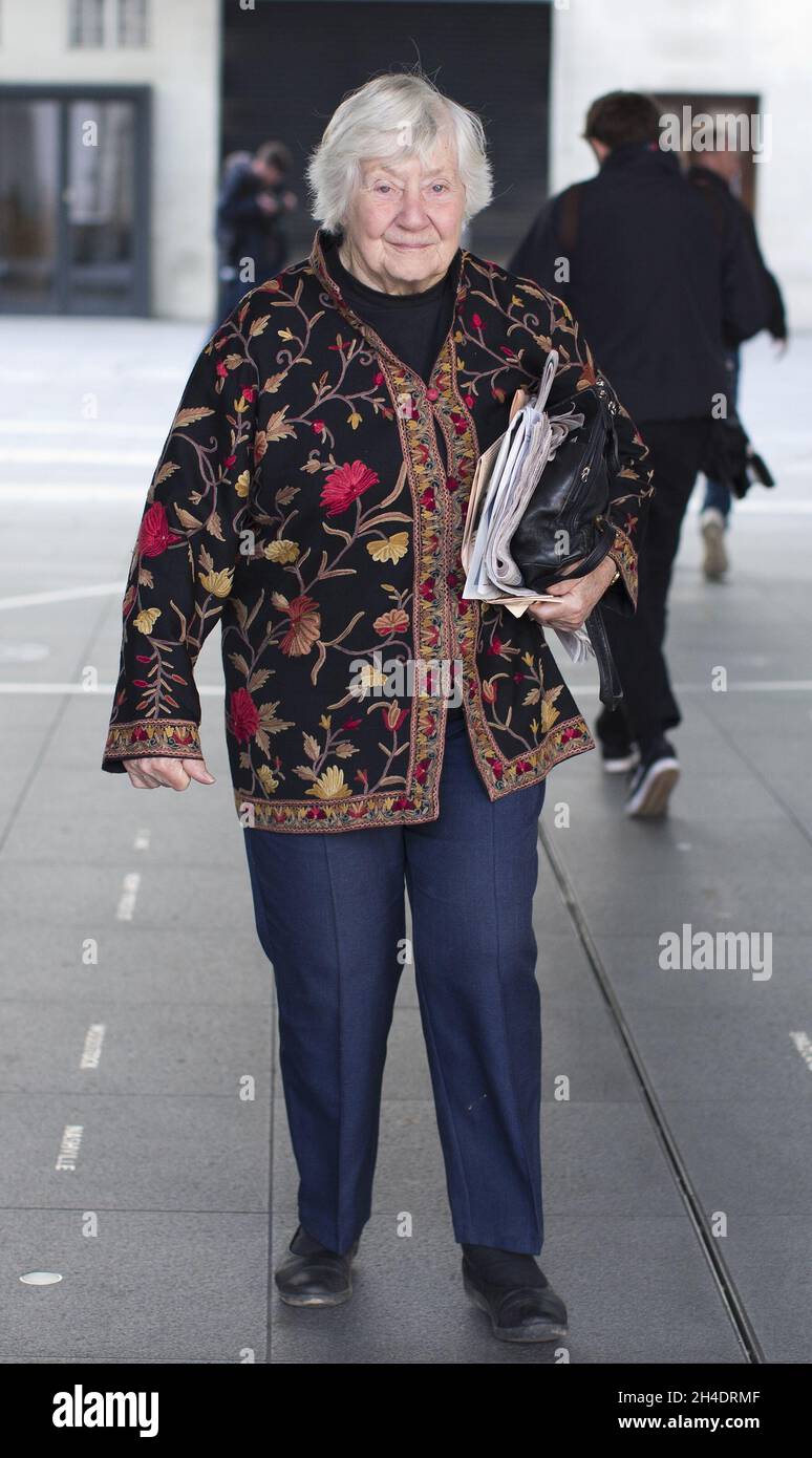 British politician Shirley Williams, Baroness Williams of Crosby ...