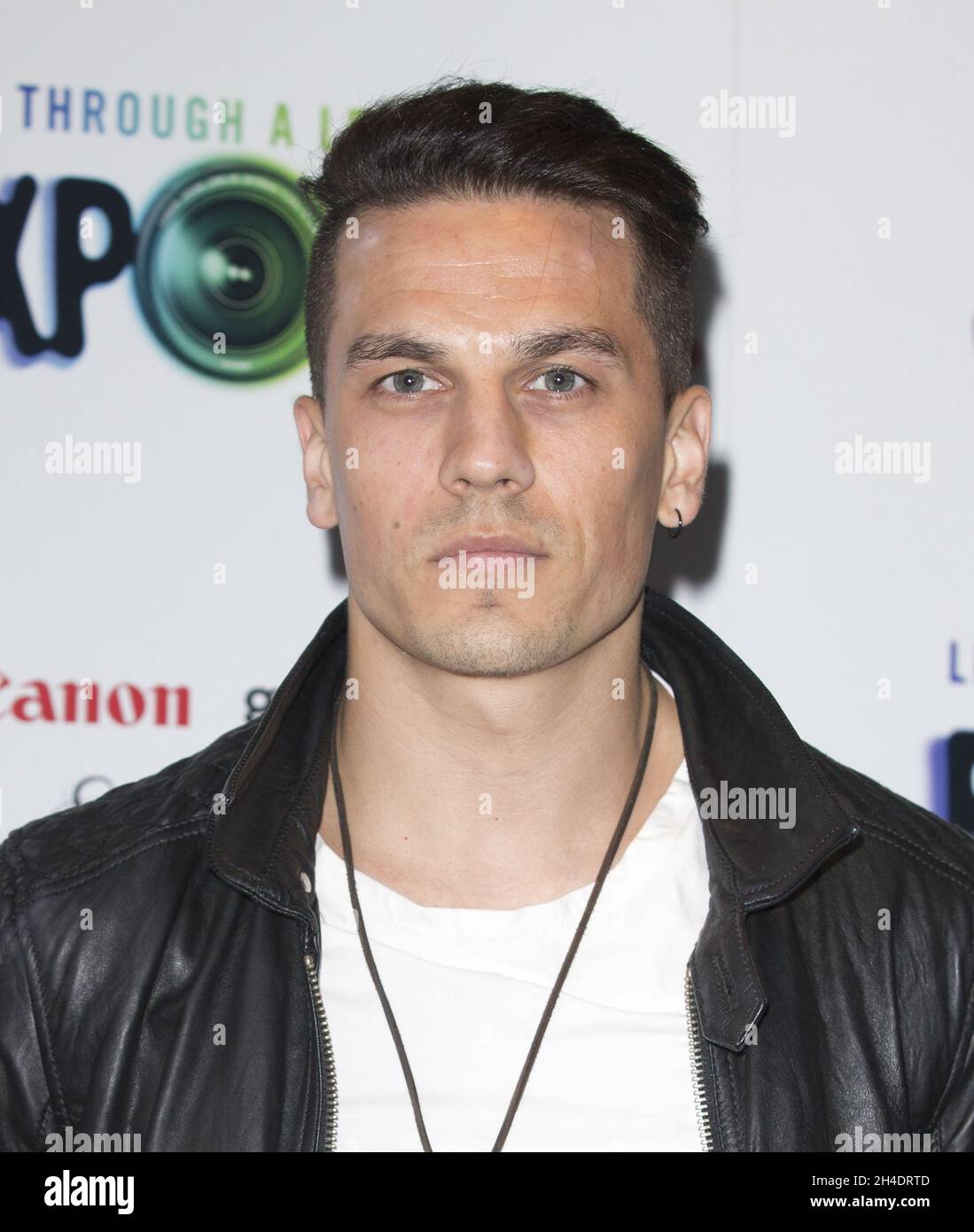 Actor Aaron Sidwell attends the gala night of Exposure The Musical, at ...