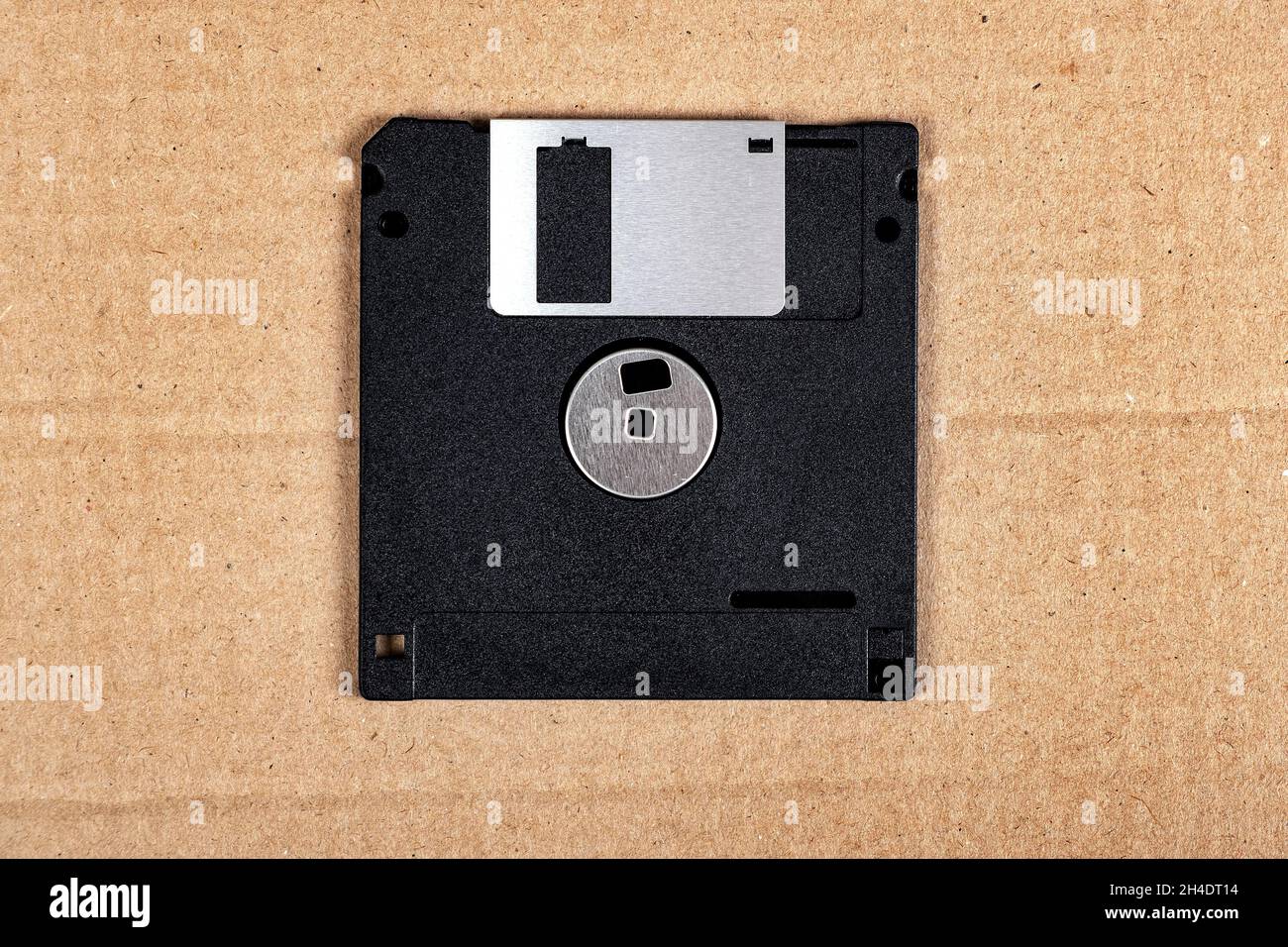 Floppy Disk Drive on the Cardboard Background closeup Stock Photo - Alamy