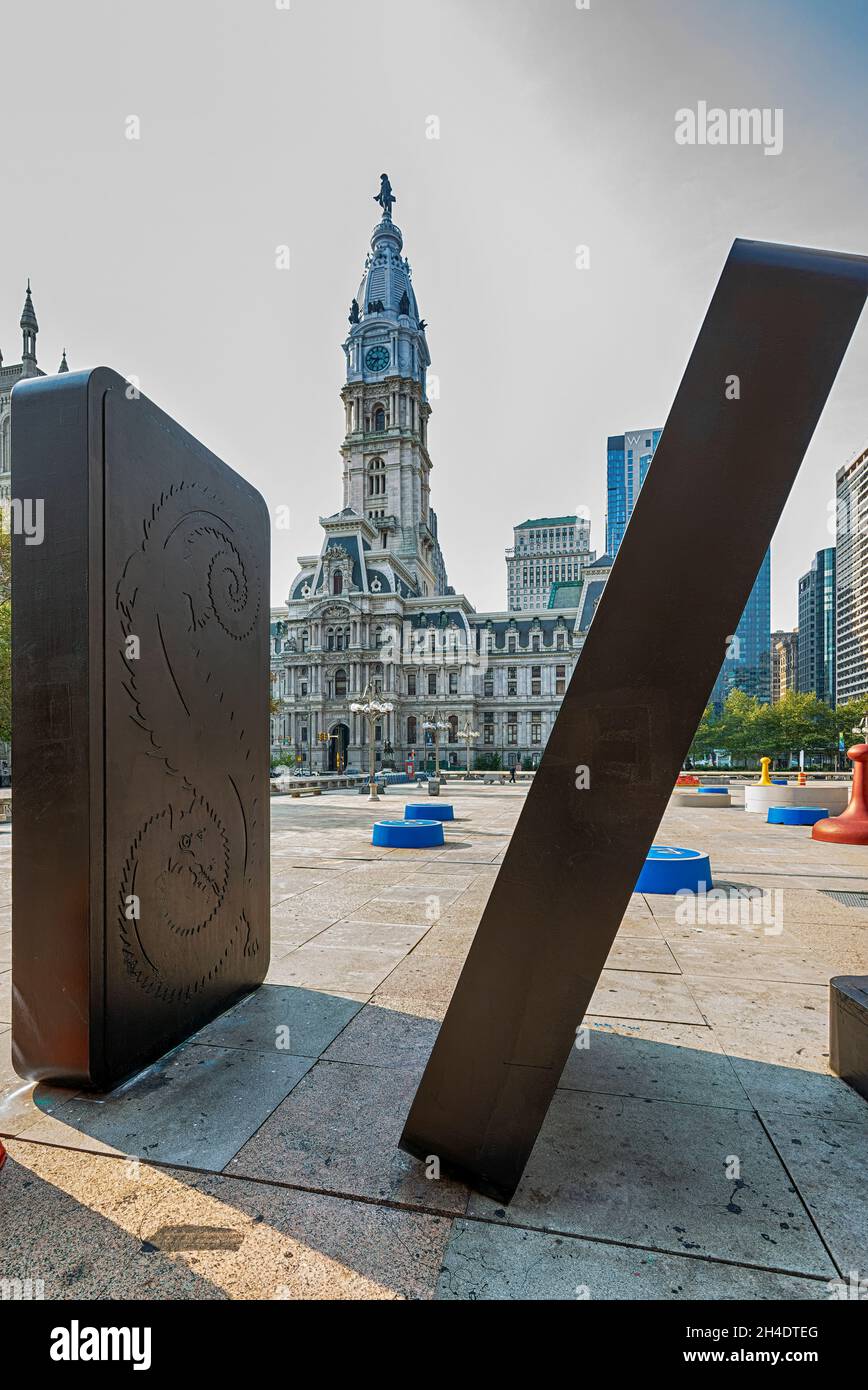 Philadelphia City Hall is at the geographic center of Philadelphia, and ...