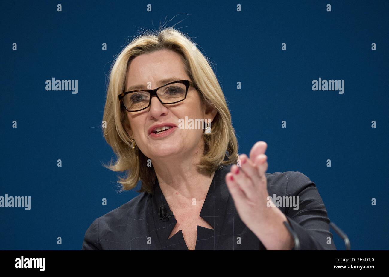 Amber rudd speech hi-res stock photography and images - Alamy