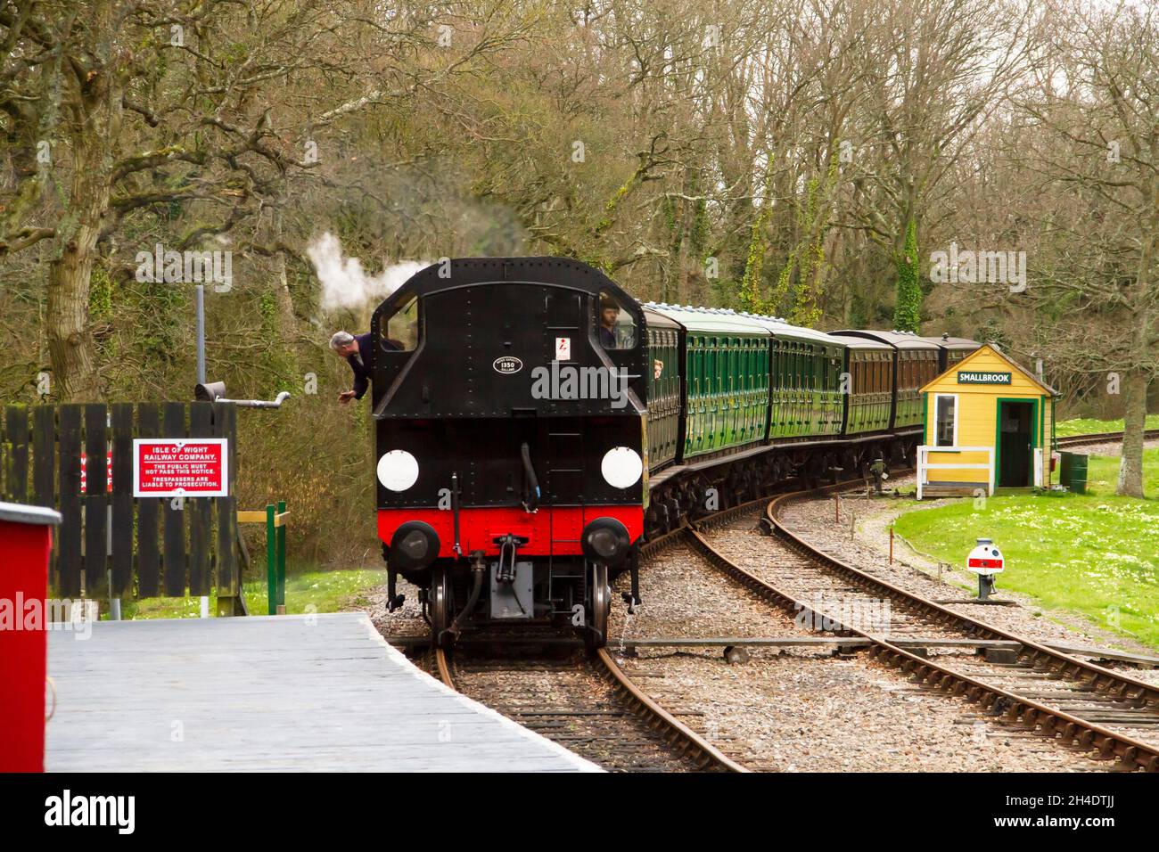 Calbourne steam train hi-res stock photography and images - Alamy