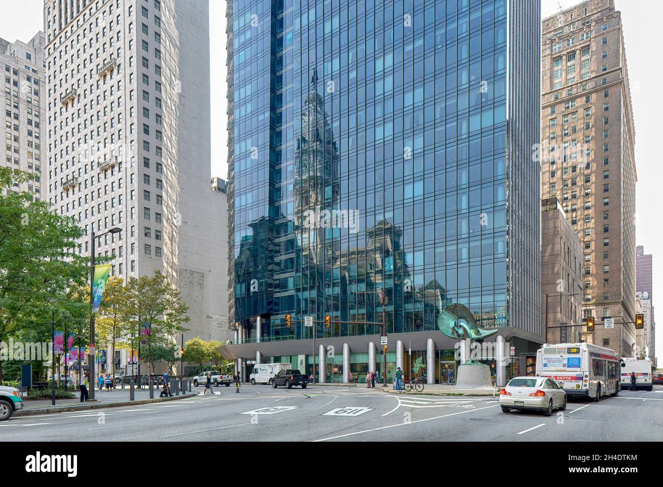 Philadelphia City Hall is at the geographic center of Philadelphia, and ...