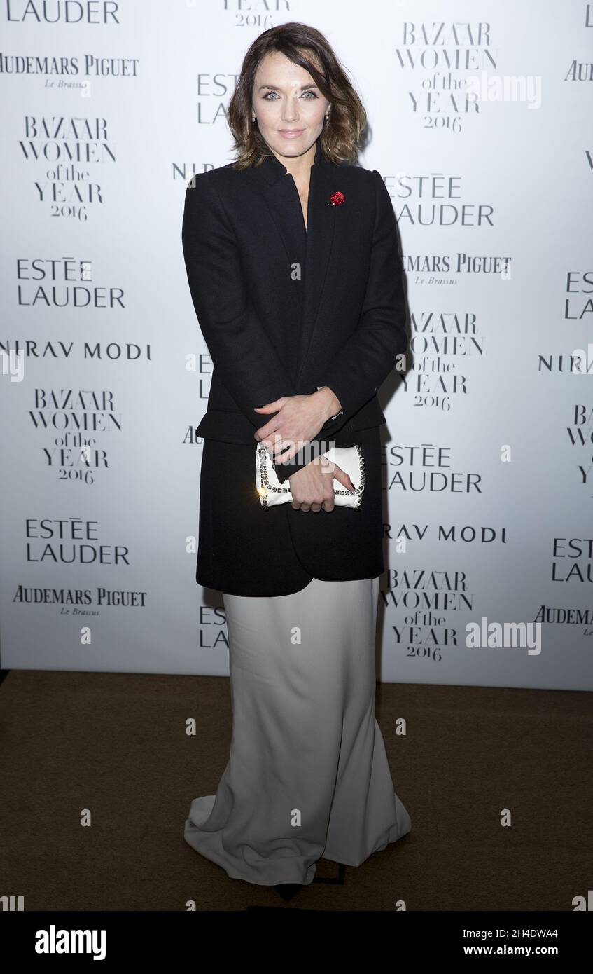 Victoria Pendleton attending the Harper's Bazaar Woman of the Year ...