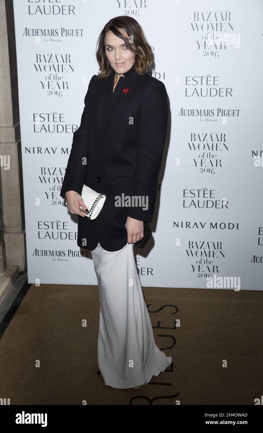 Victoria Pendleton attending the Harper's Bazaar Woman of the Year ...