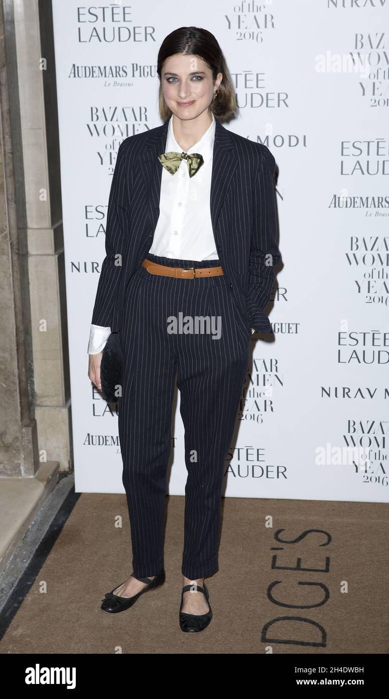 Daisy Bevan attending the Harper's Bazaar Woman of the Year awards at ...
