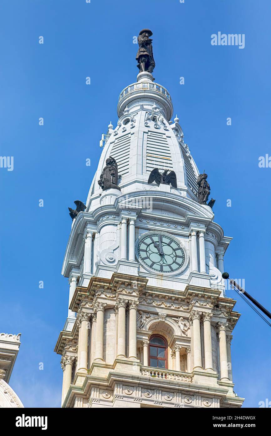 Philadelphia City Hall is at the geographic center of Philadelphia, and ...
