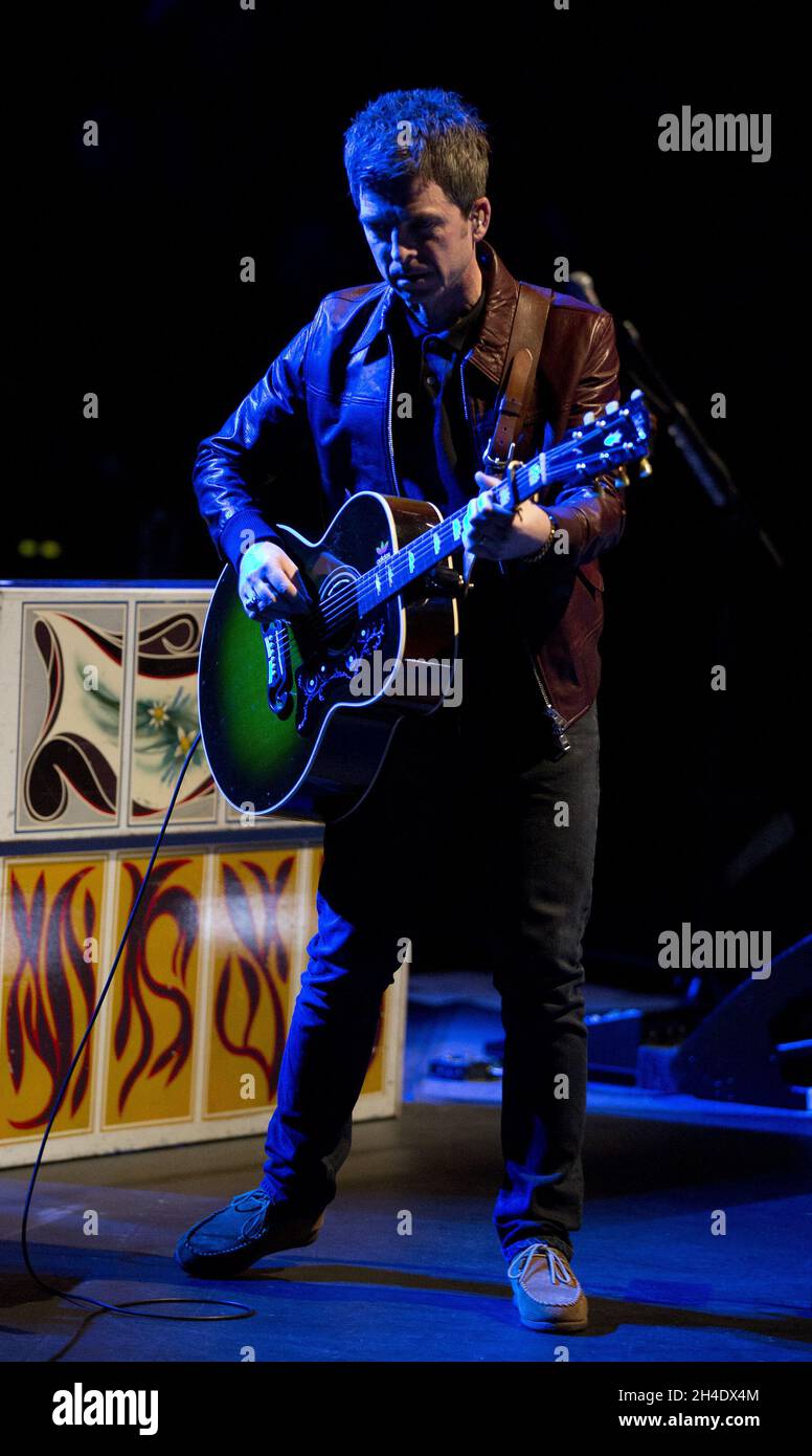 British singer Noel Gallagher performs for Teenage Cancer Trust at the ...