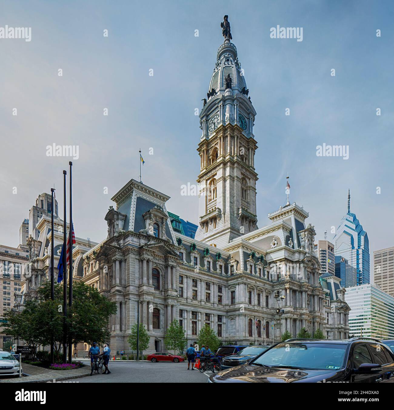 Philadelphia City Hall is at the geographic center of Philadelphia, and ...