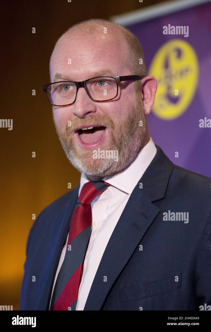 UKIP Leader Paul Nuttall launches the party's General Election campaign ...