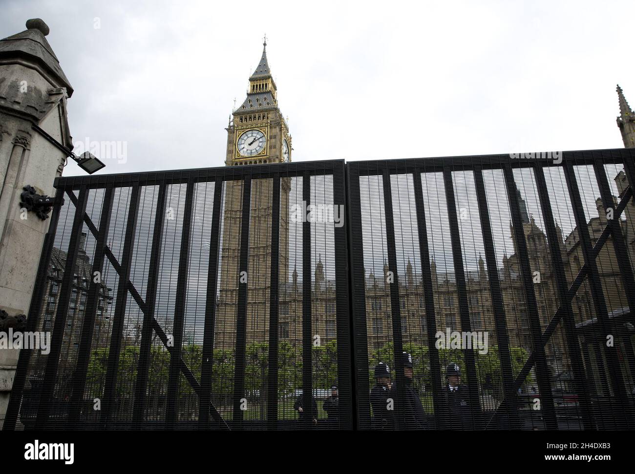 A new set of security gates which have been installed at the Carriage ...