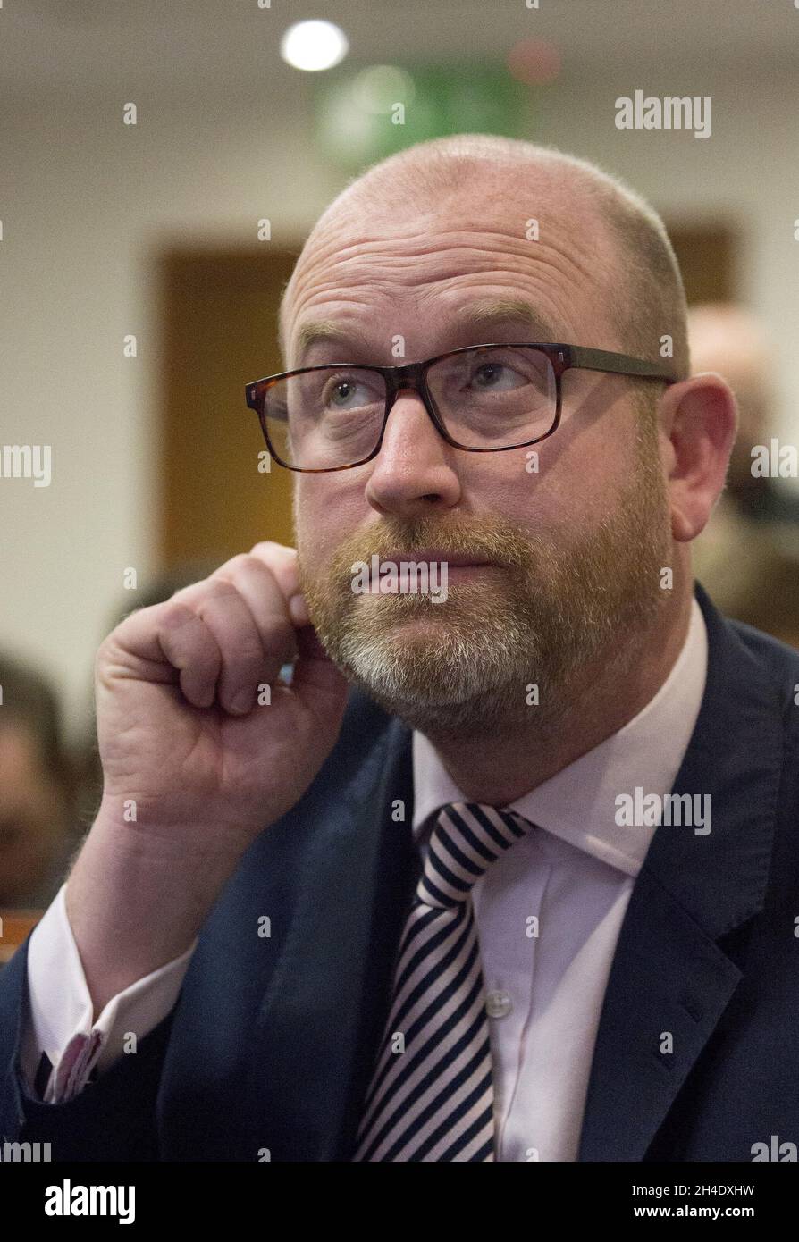 UKIP party leader Paul Nuttall announces the party policy on fisheries ...