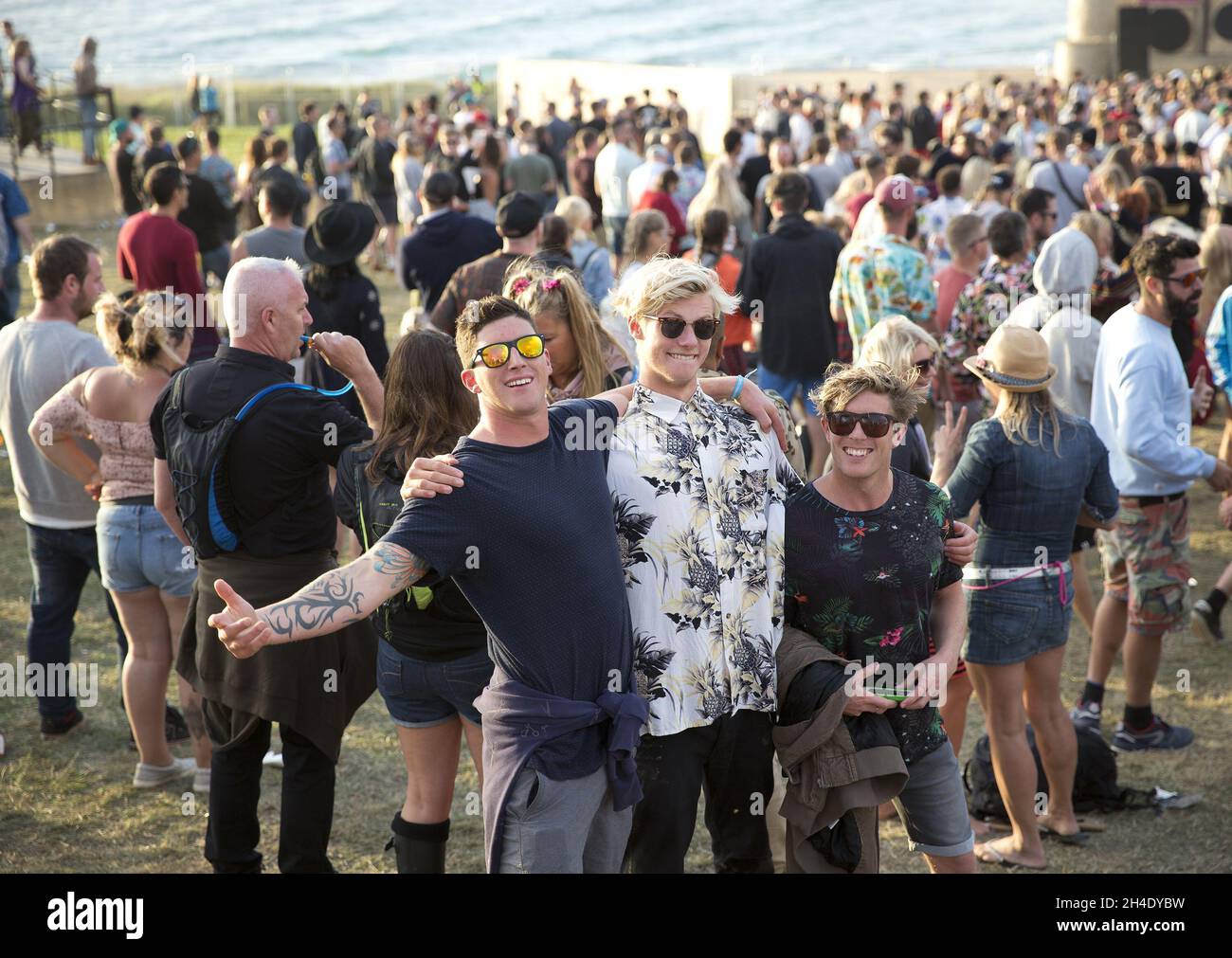 Boardmasters music festival stage hi-res stock photography and images ...