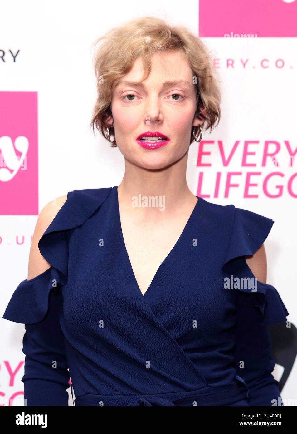 Camilla Rutherford attending the launch of Very's new campaign # ...