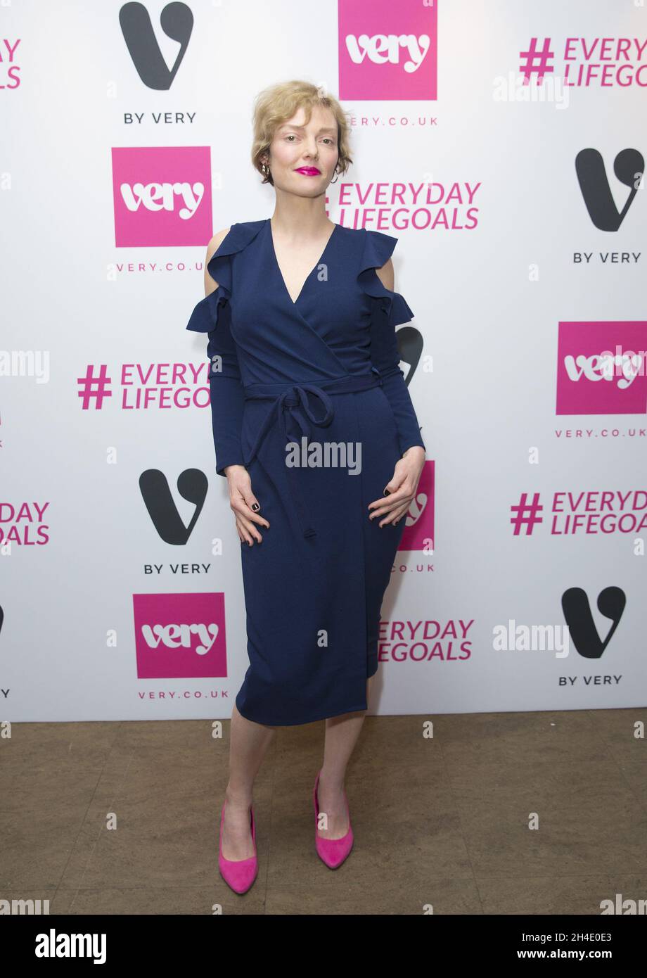 Camilla Rutherford attending the launch of Very's new campaign # ...