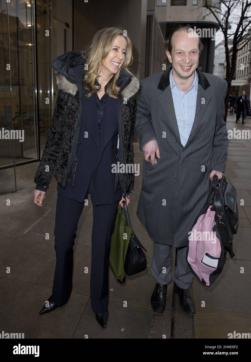 Michelle Young arrives at the entrance of FRP Group where she is ...