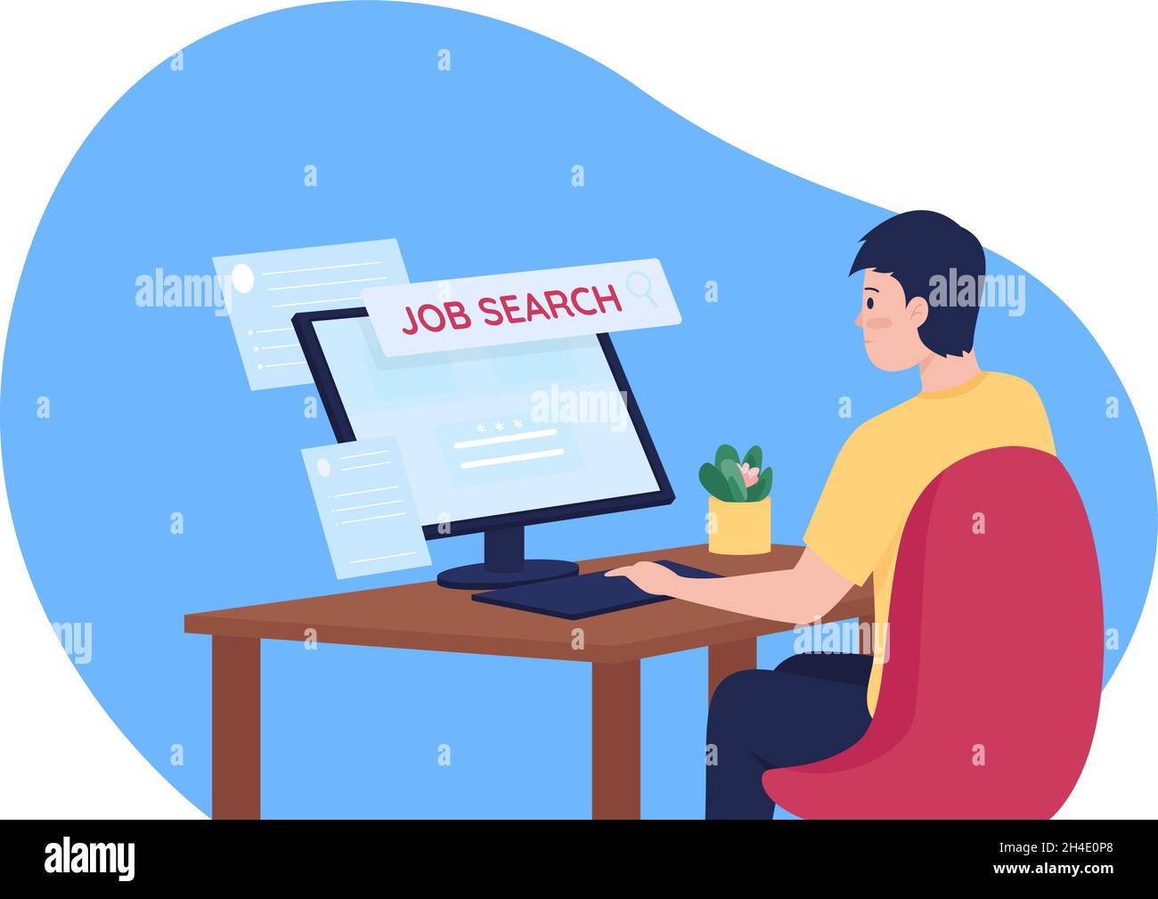Browsing opportunity Stock Vector Images - Alamy