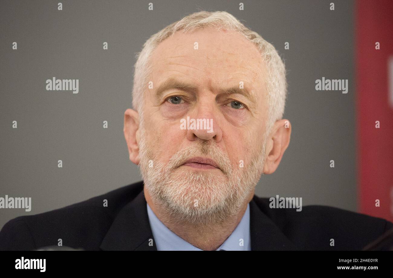 Jeremy Corbyn, leader of the Labour Party launches the party's Social ...