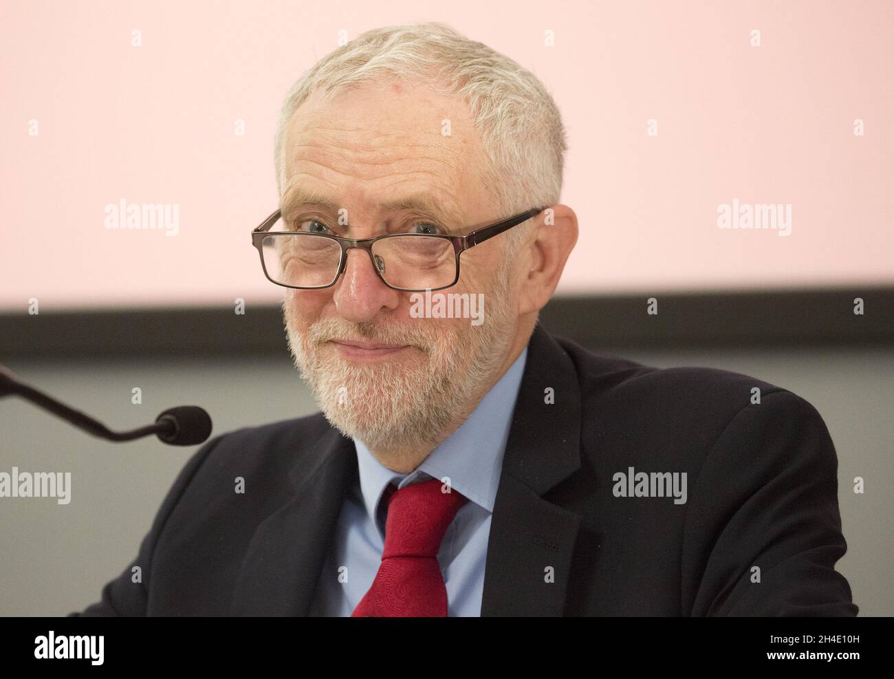 Jeremy Corbyn, leader of the Labour Party launches the party's Social ...