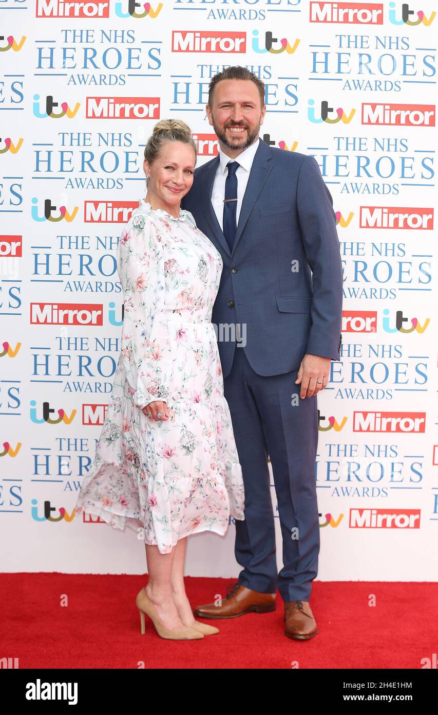 Kaye Wragg and Alex Walkinshaw attending at the NHS Heroes Awards at ...