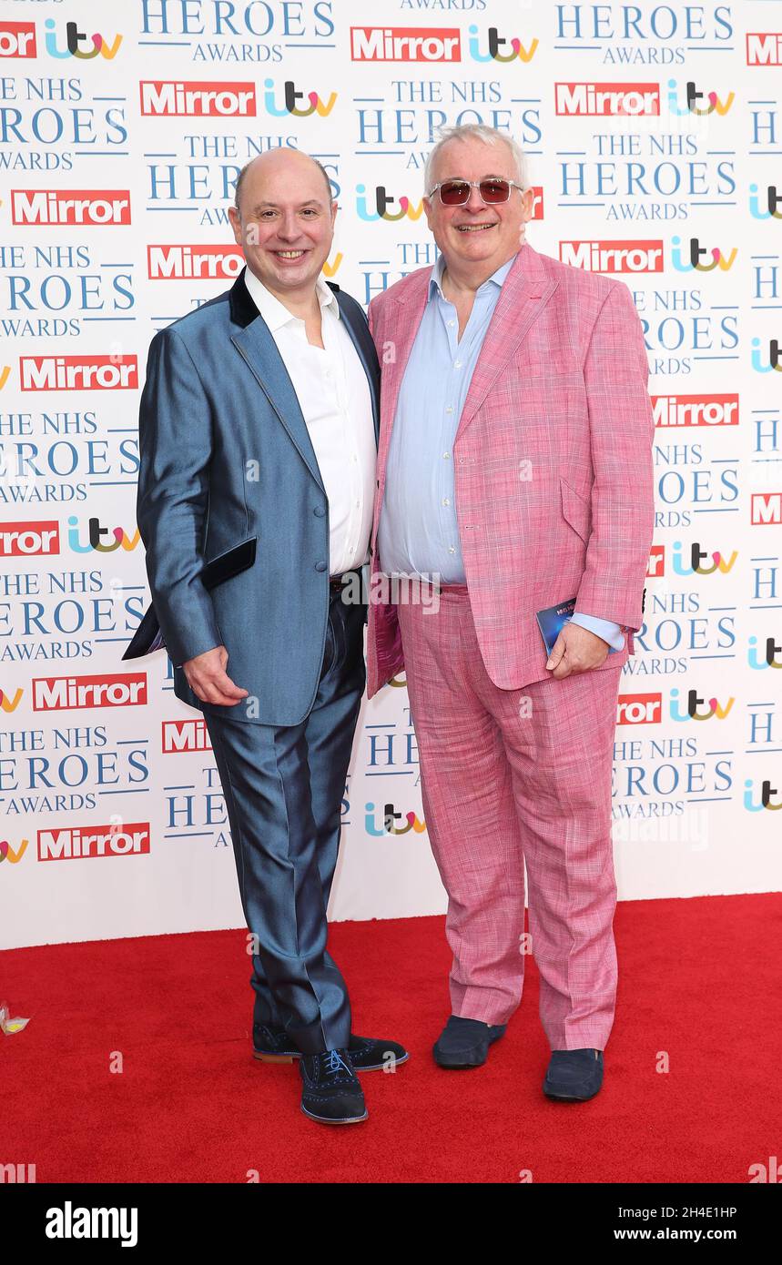 Christopher Biggins, right, and partner Neil Sinclair attending at the ...