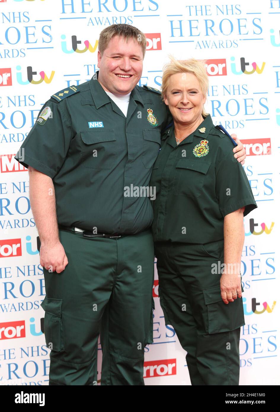 Paramedics James Lafferty and Sheridan Best, who have won the Emergency ...