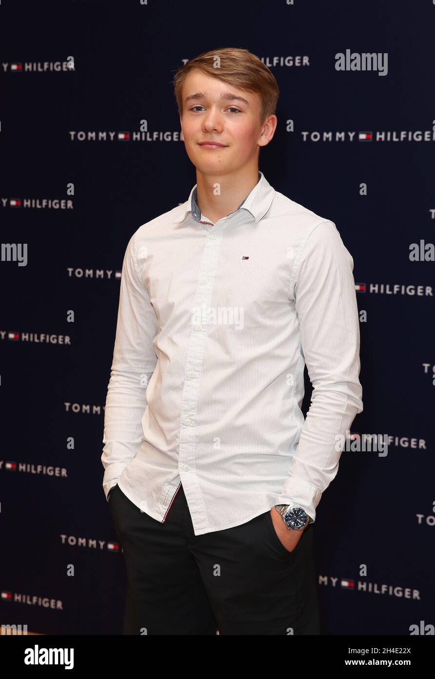 F4 driver Billy Monger attending 'Lewis Hamilton in conversation with ...