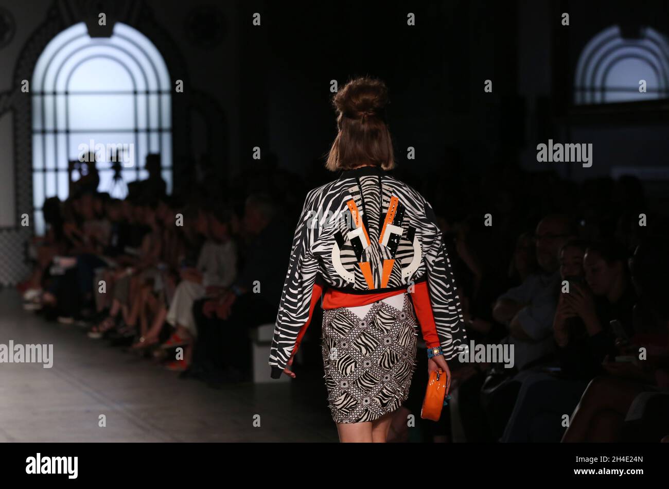 Models on the Fashion in Motion: Holly Fulton show, a retrospective ...
