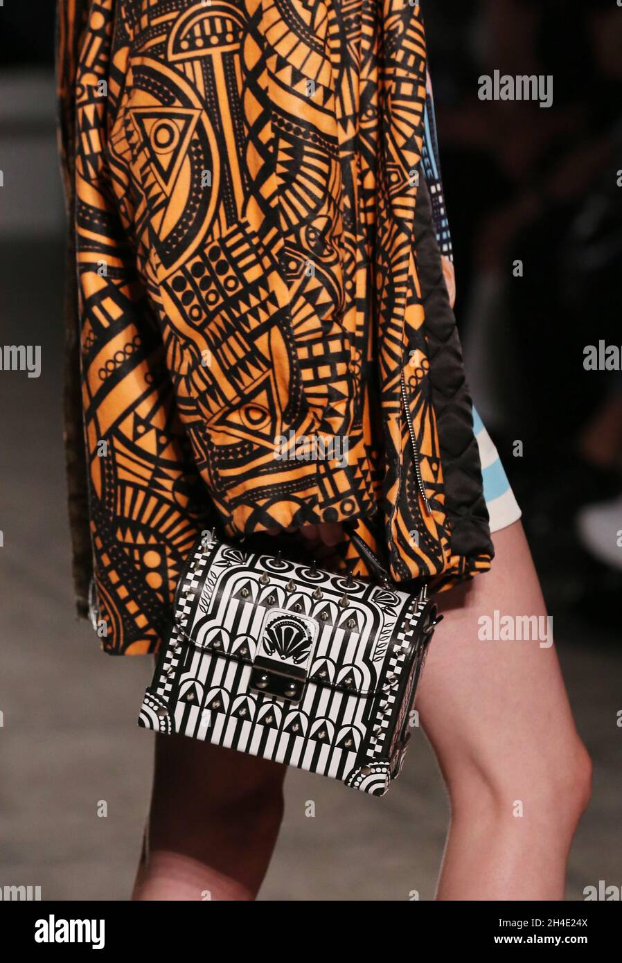 Models on the Fashion in Motion: Holly Fulton show, a retrospective ...