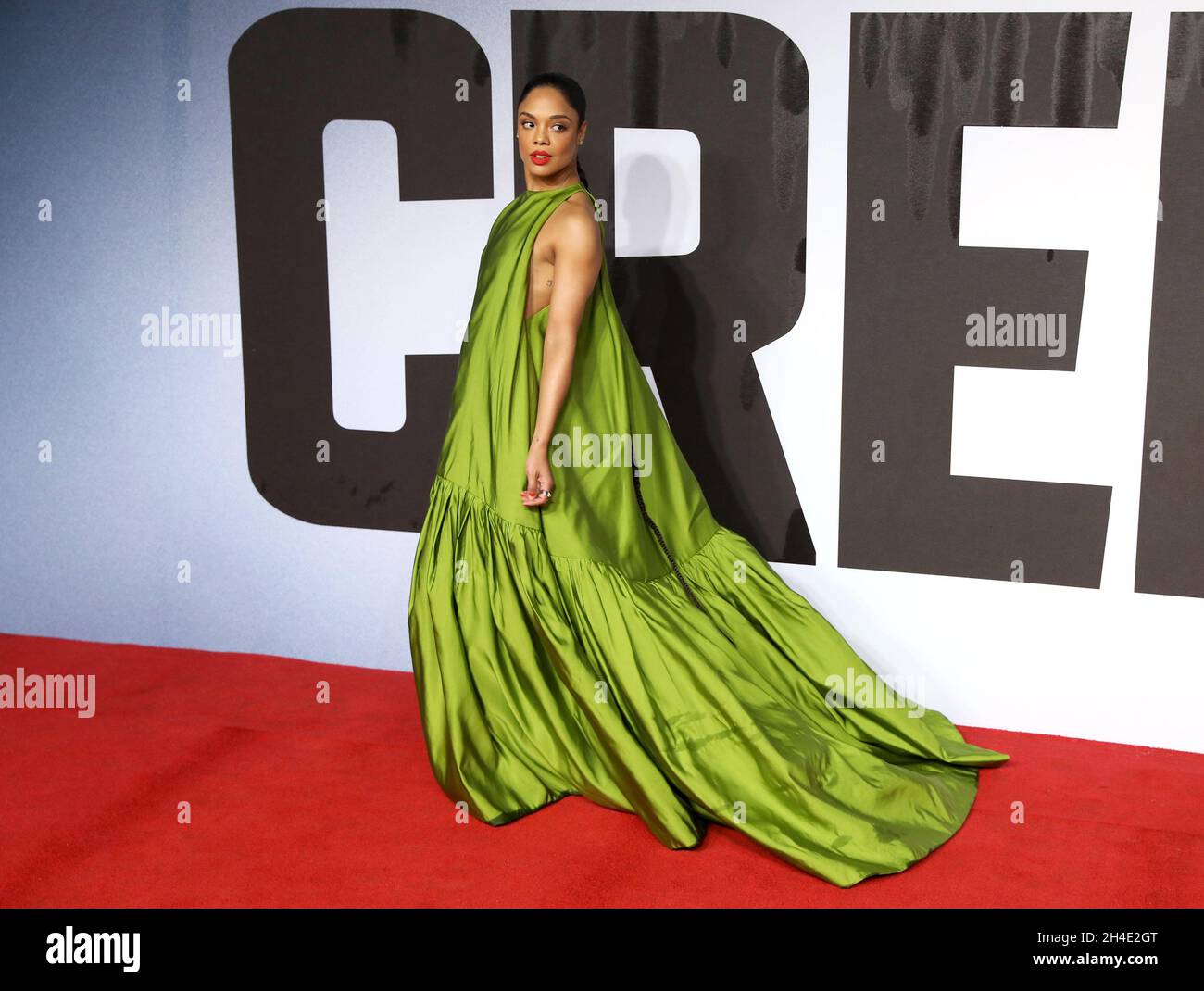 Tessa Thompson attending the European Premiere of Creed 2 held at The ...