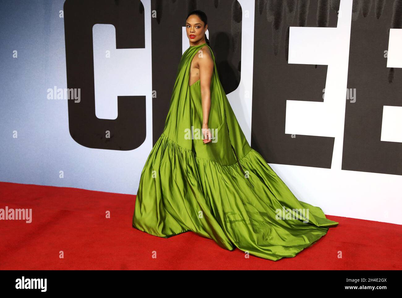 Tessa Thompson attending the European Premiere of Creed 2 held at The ...