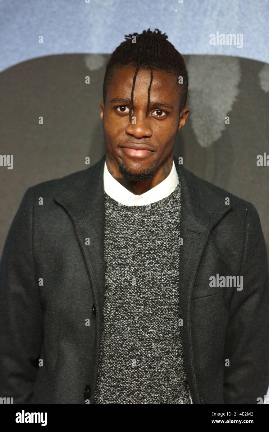 Wilfried Zaha attending the European Premiere of Creed 2 held at The ...